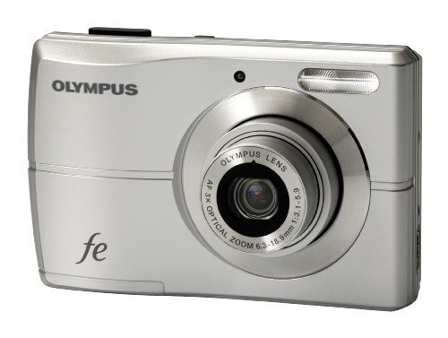 Olympus FE-26 12MP Digital Camera with 3x Optical Zoom and 2.7 inch LCD (Silver)