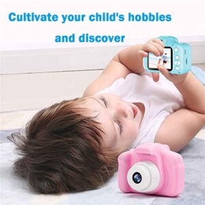 Children's Digital Camera 2.0 LCD Mini Multiple Function Camera HD 1080P Children's Sports Camera Children's Gift Or Toys (Pink, 2.0 inch)