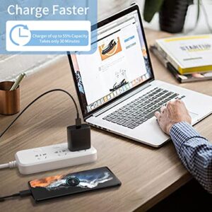 45W USB-C Charger, Fast Charger Type C Adapter for Samsung Galaxy S23 S22 Ultra/S22/S22 Plus/Note 10/10+/20/S20/S21, Galaxy Tab S7/S7+/S8/S8+/S8 Ultra with 5FT Cable C-to-C