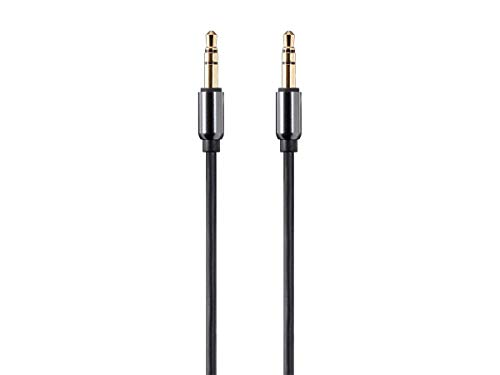 Monoprice Onyx Series Auxiliary 3.5mm TRS Audio Cable, 10ft - (118631) , Black