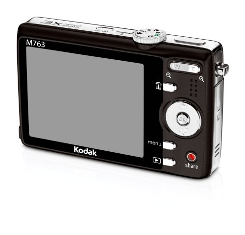 Kodak Easyshare M763 7.2 MP Digital Camera with 3xOptical Zoom (Black)