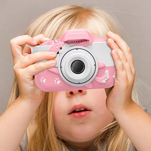 HADST Digital Camera for Kids Girls and Boys - 1080P FHD Digital Camera 36MP LCD Screen Rechargeable Students Compact Camera Kid Camera Digital Zoom Vlogging Camera for Teens, Kids