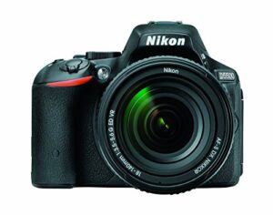 nikon d5500 dx-format digital slr w/ 18-140mm vr kit (black)