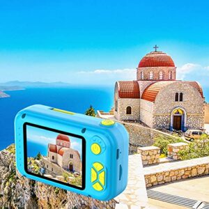 children’s camera 40 million high-definition 180° rotatable lens digital camera large screen student camera christmas birthday gift camera 2.4 inch