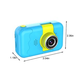 Children's Camera 40 Million High-Definition 180° Rotatable Lens Digital Camera Large Screen Student Camera Christmas Birthday Gift Camera 2.4 Inch