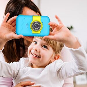 Children's Camera 40 Million High-Definition 180° Rotatable Lens Digital Camera Large Screen Student Camera Christmas Birthday Gift Camera 2.4 Inch