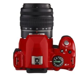 Pentax K-r 12.4 MP Digital SLR Camera with 3.0-Inch LCD and 18-55mm f/3.5-5.6 Lens (Red)