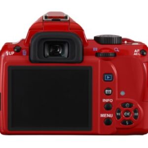 Pentax K-r 12.4 MP Digital SLR Camera with 3.0-Inch LCD and 18-55mm f/3.5-5.6 Lens (Red)