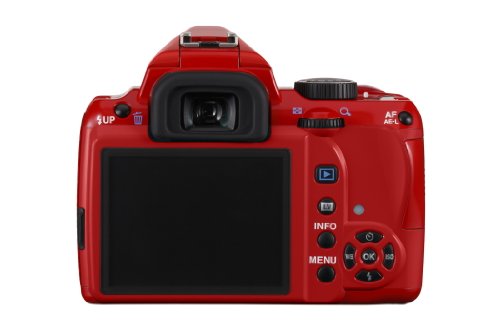 Pentax K-r 12.4 MP Digital SLR Camera with 3.0-Inch LCD and 18-55mm f/3.5-5.6 Lens (Red)