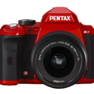 Pentax K-r 12.4 MP Digital SLR Camera with 3.0-Inch LCD and 18-55mm f/3.5-5.6 Lens (Red)