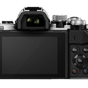 Olympus OM-D E-M10 Mark II Mirrorless Camera (Silver) - Body Only