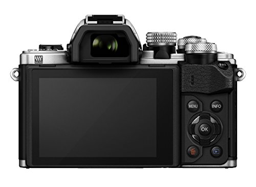 Olympus OM-D E-M10 Mark II Mirrorless Camera (Silver) - Body Only