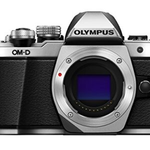 Olympus OM-D E-M10 Mark II Mirrorless Camera (Silver) - Body Only