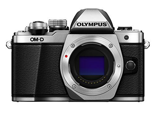 Olympus OM-D E-M10 Mark II Mirrorless Camera (Silver) - Body Only