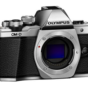 Olympus OM-D E-M10 Mark II Mirrorless Camera (Silver) - Body Only