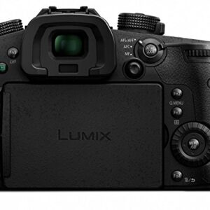 PANASONIC LUMIX GH5 Body 4K Mirrorless Camera, 20.3 Megapixels, Dual I.S. 2.0, 4K 422 10-bit, Full Size HDMI Out, 3 Inch Touch LCD, DC-GH5KBODY (USA Black) (Renewed)