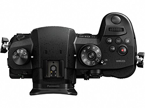 PANASONIC LUMIX GH5 Body 4K Mirrorless Camera, 20.3 Megapixels, Dual I.S. 2.0, 4K 422 10-bit, Full Size HDMI Out, 3 Inch Touch LCD, DC-GH5KBODY (USA Black) (Renewed)