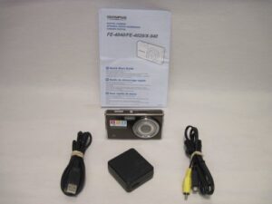 olympus fe-4020 digital camera gray, 14mp, 4x wide