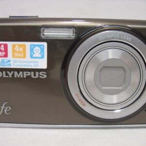 Olympus FE-4020 Digital Camera Gray, 14MP, 4X Wide