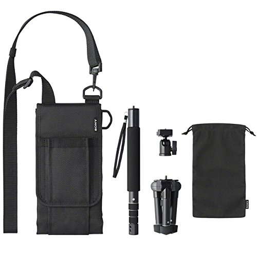 Sony a7III Full Frame Mirrorless Interchangeable Lens Camera Body Bundle with 128GB Memory Card, Monopod, and Soft Carrying Case for Cyber-Shot and Alpha Cameras