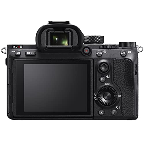 Sony a7R III Mirrorless Full Frame Camera Body New Version ILCE-7RM3A/B Bundle with Deco Gear Photography Bag Case + Extra Battery + 2 x 64GB Memory Cards + Photo Video Software Kit & Accessories