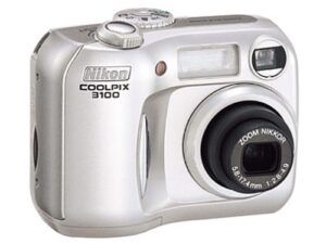 nikon coolpix 3100 3mp digital camera w/ 3x optical zoom