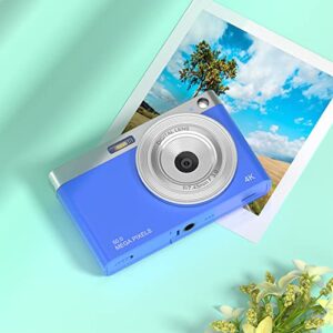 Yrmaups Digital Camera - Vlogging Camera Video Camera 16X Digital Zoom 50MP Rechargeable Point and Shoot Camera