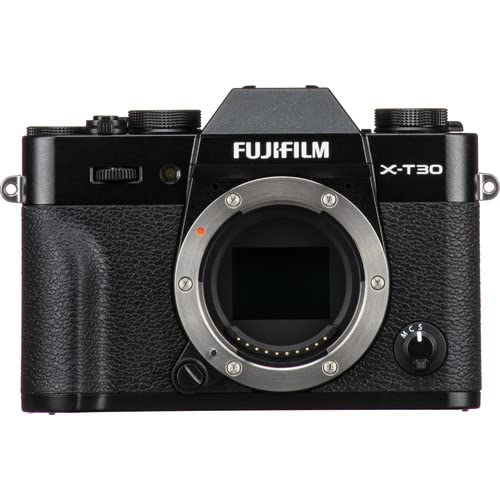 FUJIFILM X-T30 Mirrorless Digital Camera (Body Only) - Kit with 2X 64GB Memory Cards + More