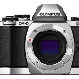 Olympus OM-D E-M10 Mirrorless Digital Camera (Silver)- Body only