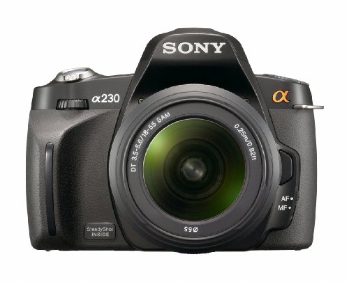 Sony Alpha A230L 10.2 MP Digital SLR Camera with Super SteadyShot INSIDE Image Stabilization and 18-55mm Lens (Discontinued by Manufacturer)