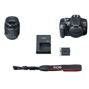 Canon EOS Rebel T7 18-55mm f/3.5-5.6 is II Kit | 24.1MP APS-C CMOS Sensor| DIGIC 4+ Image Processor| 3.0" 920k-Dot LCD Monitor + 128GB Memory