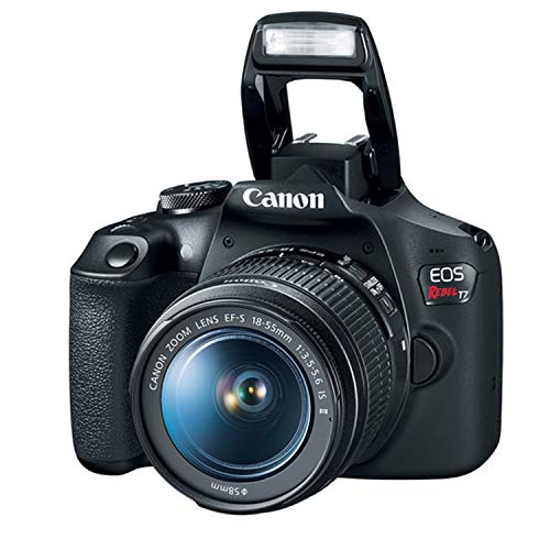 Canon EOS Rebel T7 18-55mm f/3.5-5.6 is II Kit | 24.1MP APS-C CMOS Sensor| DIGIC 4+ Image Processor| 3.0" 920k-Dot LCD Monitor + 128GB Memory