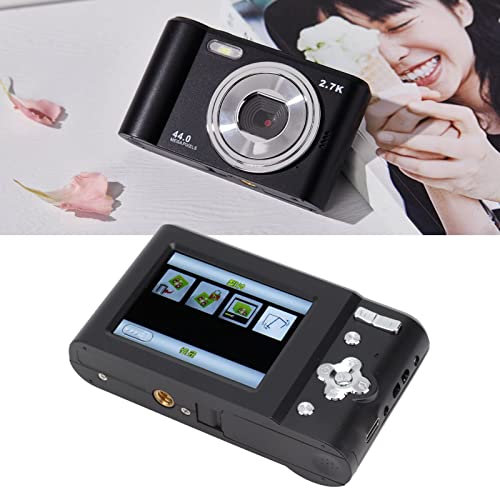 Digital Camera, 44MP 1080 Video Entry Level CCD MP3 Player Children Camera for Kids Teens Students Gifts