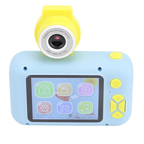 Kids Digital Camera, Cartoon Dual Lens Selfie Camera Video Recorder Christmas Birthday Gifts for Boys Girls