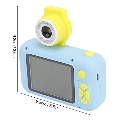 Kids Digital Camera, Cartoon Dual Lens Selfie Camera Video Recorder Christmas Birthday Gifts for Boys Girls