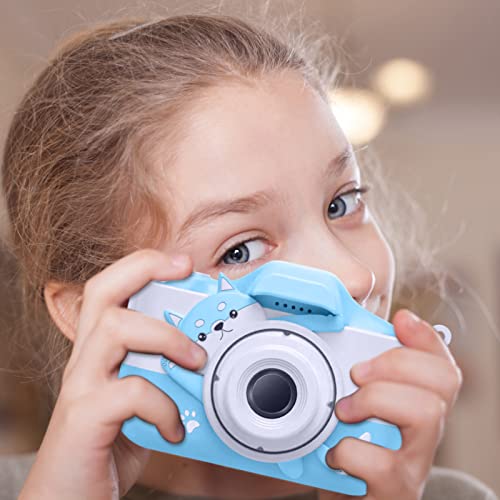 40 Million-Pixel Kids Selfie Camera, Kids Digital Video Cameras, with 1000mA Battery, 2.0Inch Screen, TF-Card max 32G(Not Included), for 3 4 5 6 7 8 Year Old Boy Girls