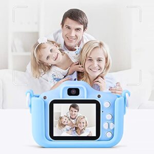 40 Million-Pixel Kids Selfie Camera, Kids Digital Video Cameras, with 1000mA Battery, 2.0Inch Screen, TF-Card max 32G(Not Included), for 3 4 5 6 7 8 Year Old Boy Girls