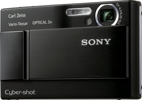 Sony Cybershot DSC-T10 7.2MP Digital Camera with 3x Optical Steady Shot Zoom (Black)