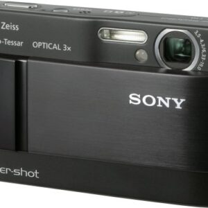 Sony Cybershot DSC-T10 7.2MP Digital Camera with 3x Optical Steady Shot Zoom (Black)