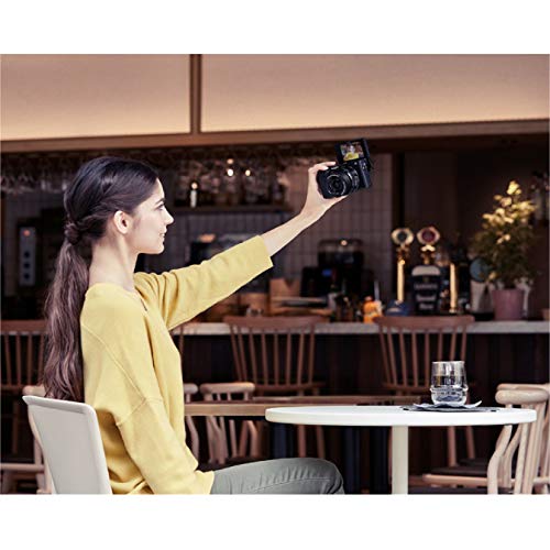 Sony ILCE-6400L a6400 Mirrorless APS-C Interchangeable-Lens Camera with 16-50mm Lens Bundle with 64GB Memory Card, Photo and Video Editing Suite, Camera Bag, 40.5mm Filter Kit and Camera Battery