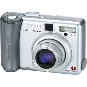 canon powershot a85 4mp digital camera with 3x optical zoom (old model)