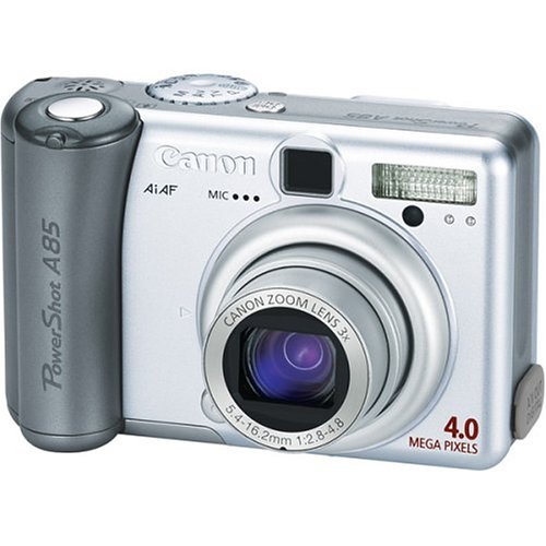 Canon PowerShot A85 4MP Digital Camera with 3x Optical Zoom (OLD MODEL)