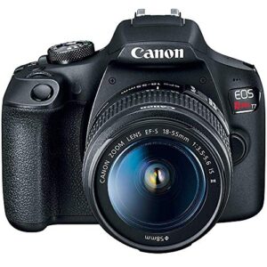 Canon 2727C002 EOS Rebel T7 Digital SLR Camera 18-55mm f/3.5-5.6 is II Kit Bundle with 3 YR CPS Enhanced Protection Pack