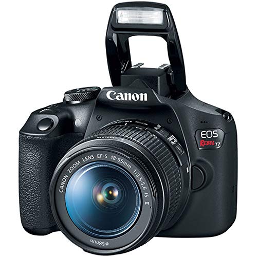 Canon 2727C002 EOS Rebel T7 Digital SLR Camera 18-55mm f/3.5-5.6 is II Kit Bundle with 3 YR CPS Enhanced Protection Pack