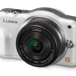 Panasonic Lumix DMC-GF3CW Kit 12.1 MP Digital Camera with 14mm Pancake Lens