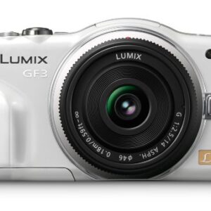 Panasonic Lumix DMC-GF3CW Kit 12.1 MP Digital Camera with 14mm Pancake Lens