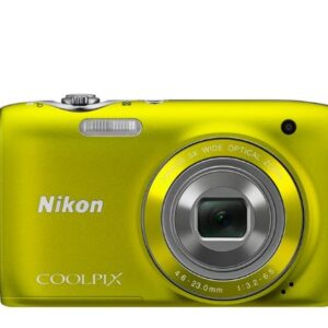 Nikon COOLPIX S3100 14 MP Digital Camera with 5x NIKKOR Wide-Angle Optical Zoom Lens and 2.7-Inch LCD (Yellow)