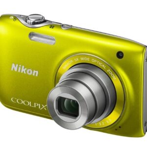 Nikon COOLPIX S3100 14 MP Digital Camera with 5x NIKKOR Wide-Angle Optical Zoom Lens and 2.7-Inch LCD (Yellow)