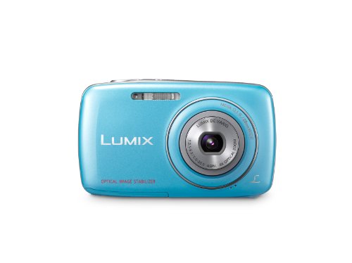 Panasonic Lumix DMC-S1 12.1 MP Digital Camera with 4x Optical Image Stabilized Zoom with 2.7-Inch LCD (Blue)