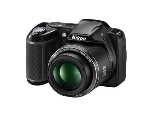 Nikon Coolpix L330 - 20.2 MP Digital Camera with 26x zoom 35mm NIKKOR VR lens and FULL HD 720p (Black)